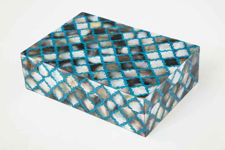 Abalone Shell Inlay Box At 1stdibs