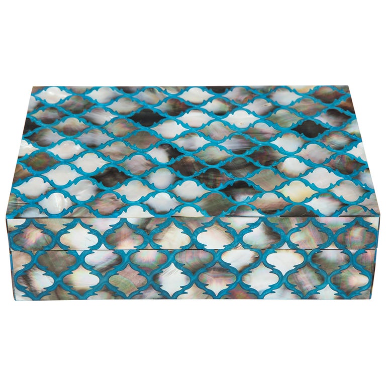 Abalone Shell Inlay Box at 1stDibs