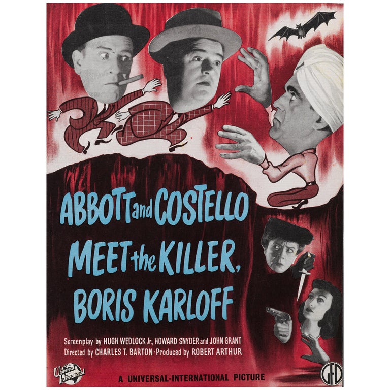 Abbott and Costello Meet the Killer, Boris Karloff For Sale at 1stDibs