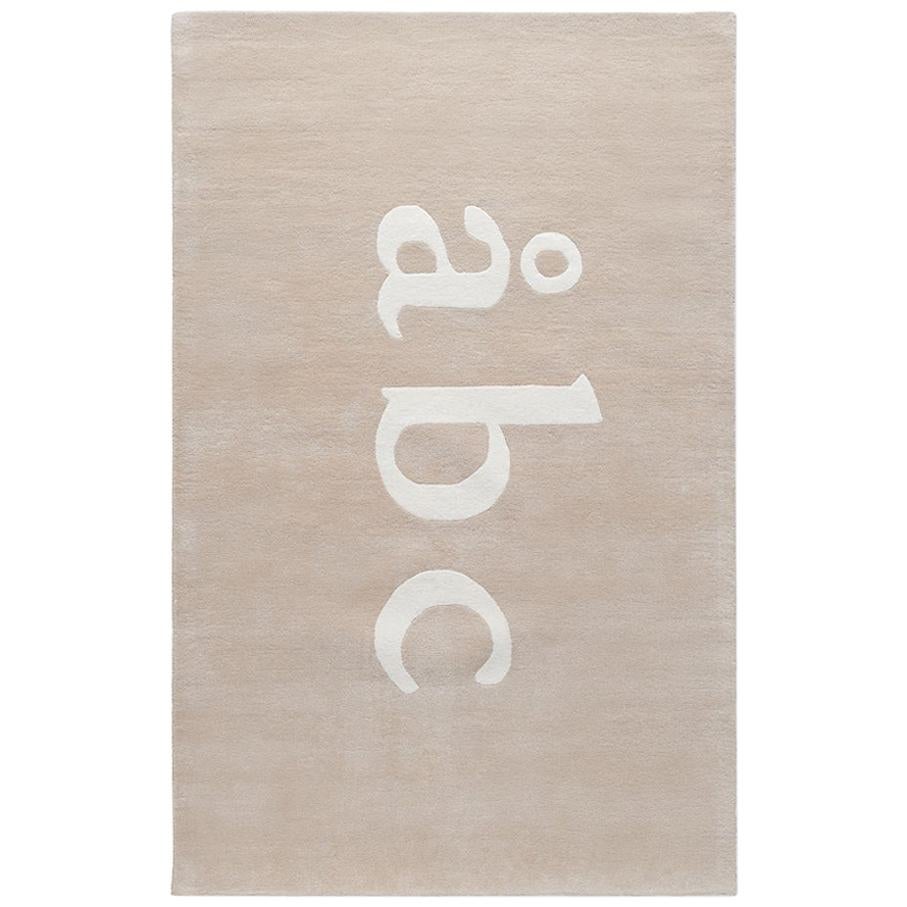 åbc Kids Rug, Sand, Modern Cut Pile Rug in Scandinavian Design at ...