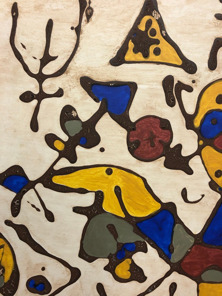 Abderraman Banana - Untitled I - Contemporary Moroccan Abstract ...