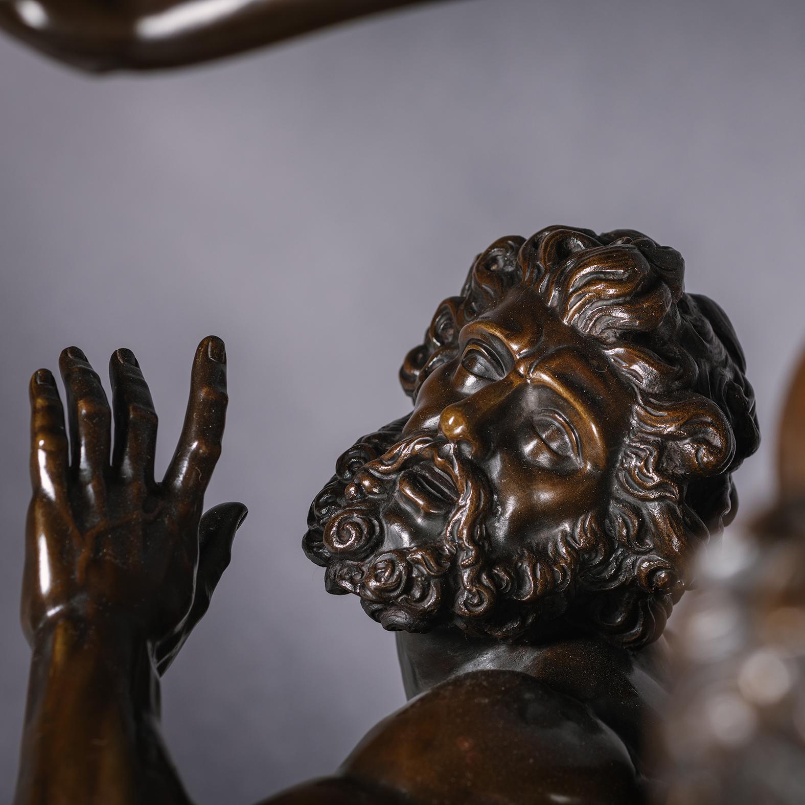 'Abduction of the Sabine Women', a Patinated-Bronze Figural Group For ...