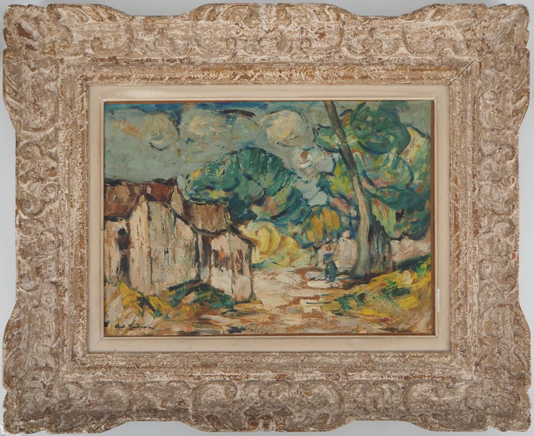 Abel Bertram - Brittany : A Storm Day - Original Oil on Canvas, Signed ...