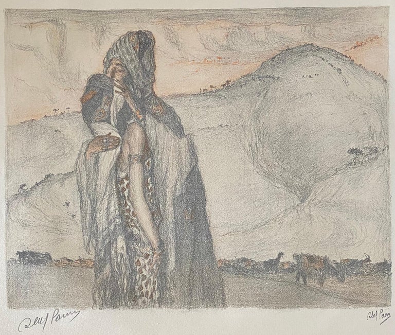 Abel Pann - Abel Pann Israeli Bezalel School Lithograph Judaica ...