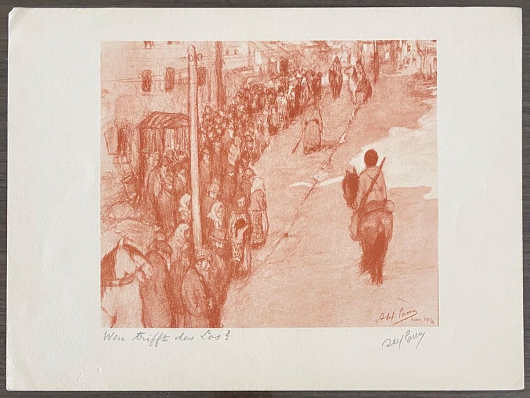 Abel Pann - Abel Pann Lithographie de l'école israélienne Bezalel ...