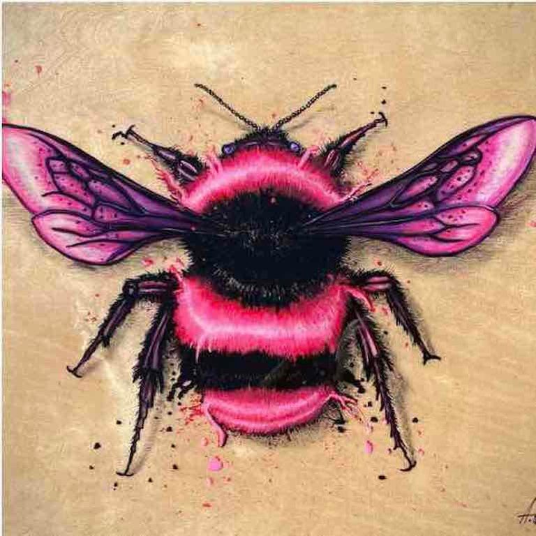 Abel Schiro - Abel Schiro, Medium Pink Queen Bee at 1stDibs