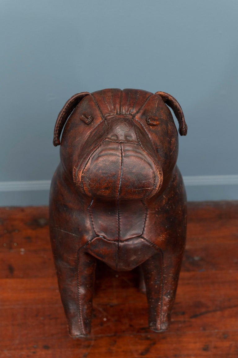 Abercrombie's Bulldog Foot Rest by Dimitri Omersa at 1stDibs