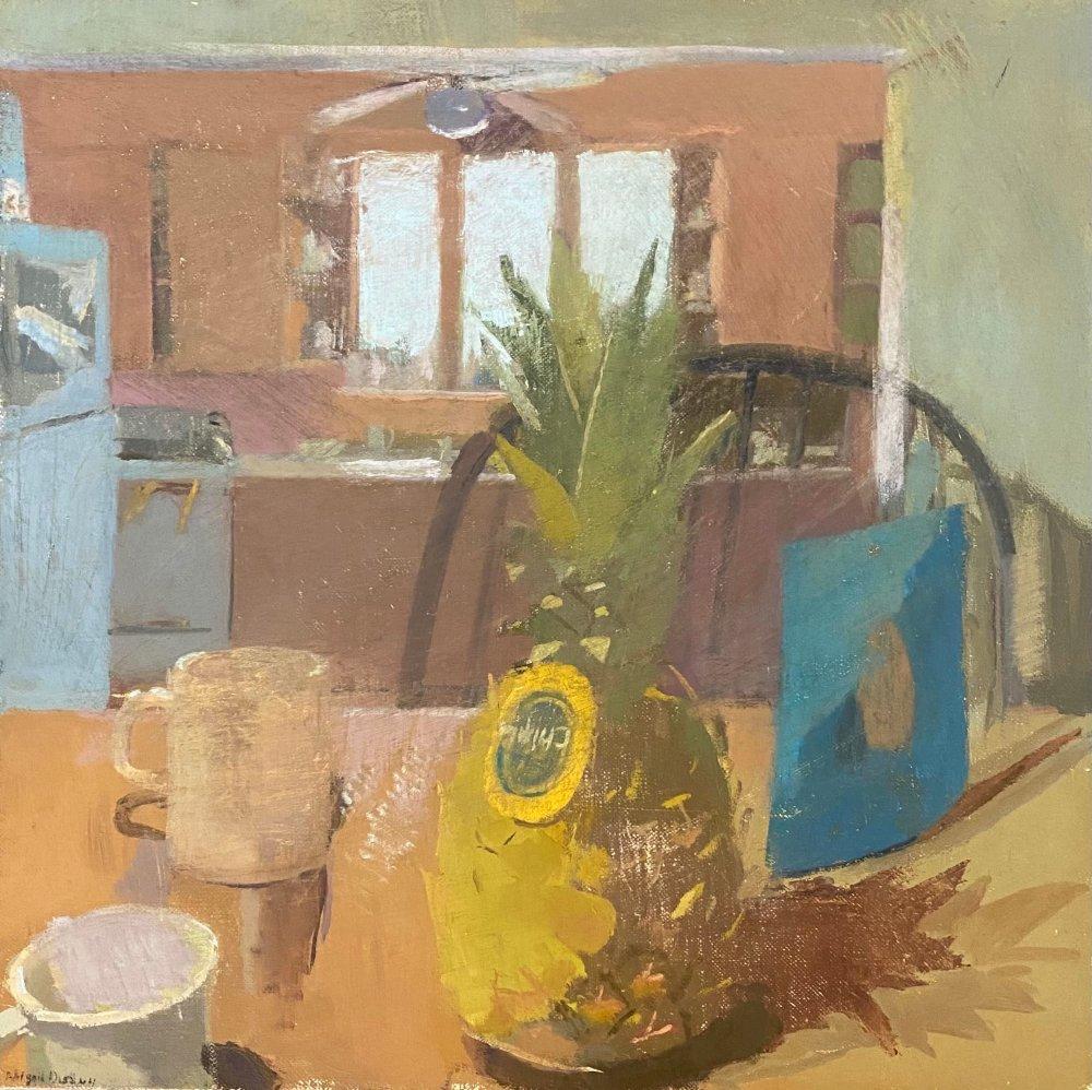 Abigail Dudley - Afternoon Tea - Impressionist Interior Oil on Linen ...