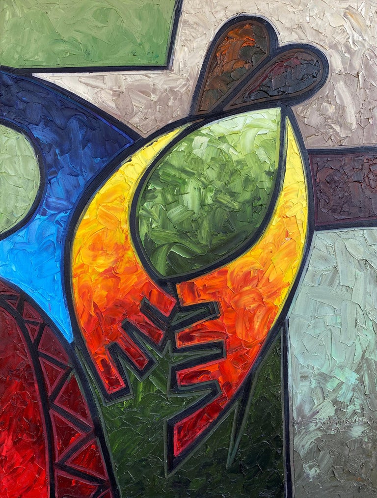 Abiodun Nafiu Azeez - Embraced For Sale at 1stDibs