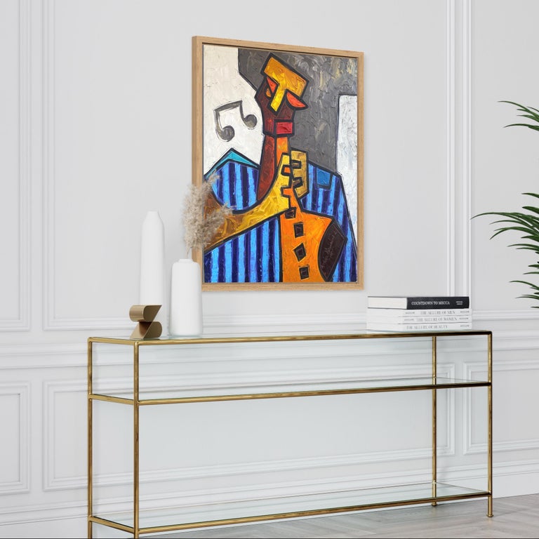 Abiodun Nafiu Azeez - The Flutist For Sale at 1stDibs