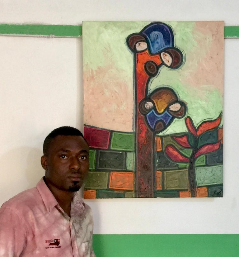 Abiodun Nafiu Azeez - Twin Brothers For Sale at 1stDibs
