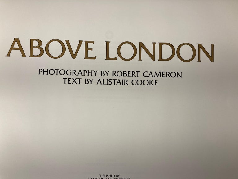 Above London by Robert Cameron For Sale at 1stDibs