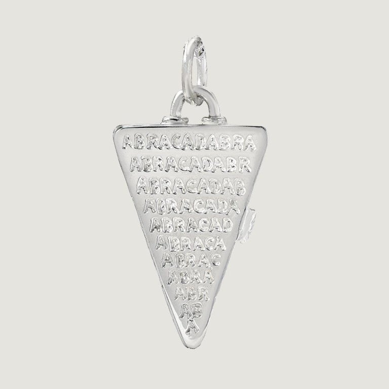 Abracadabra Pyramid Locket at 1stDibs