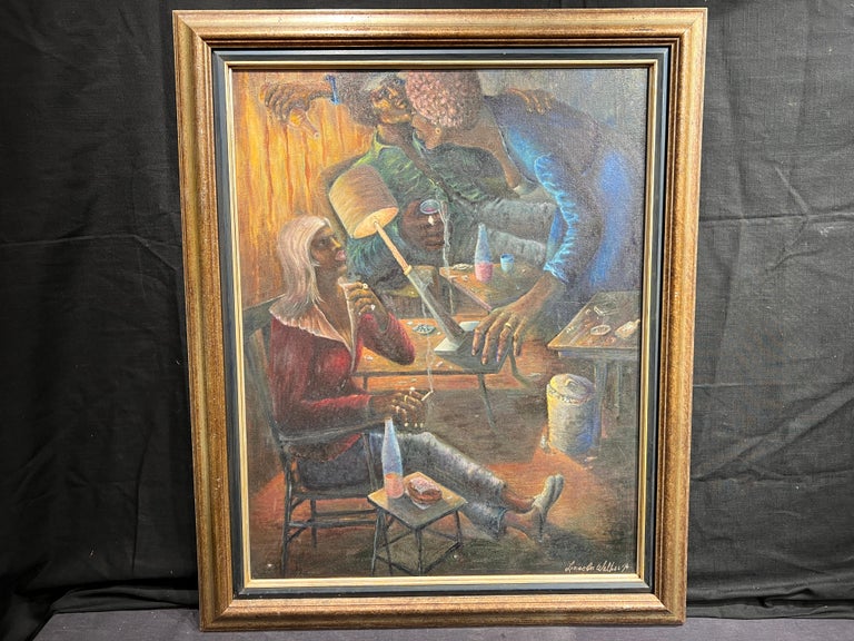 Abraham Lincoln Walker - Push Over (Three's a Party) For Sale at 1stDibs