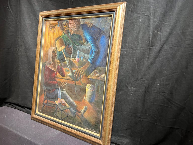 Abraham Lincoln Walker - Push Over (Three's a Party) For Sale at 1stDibs