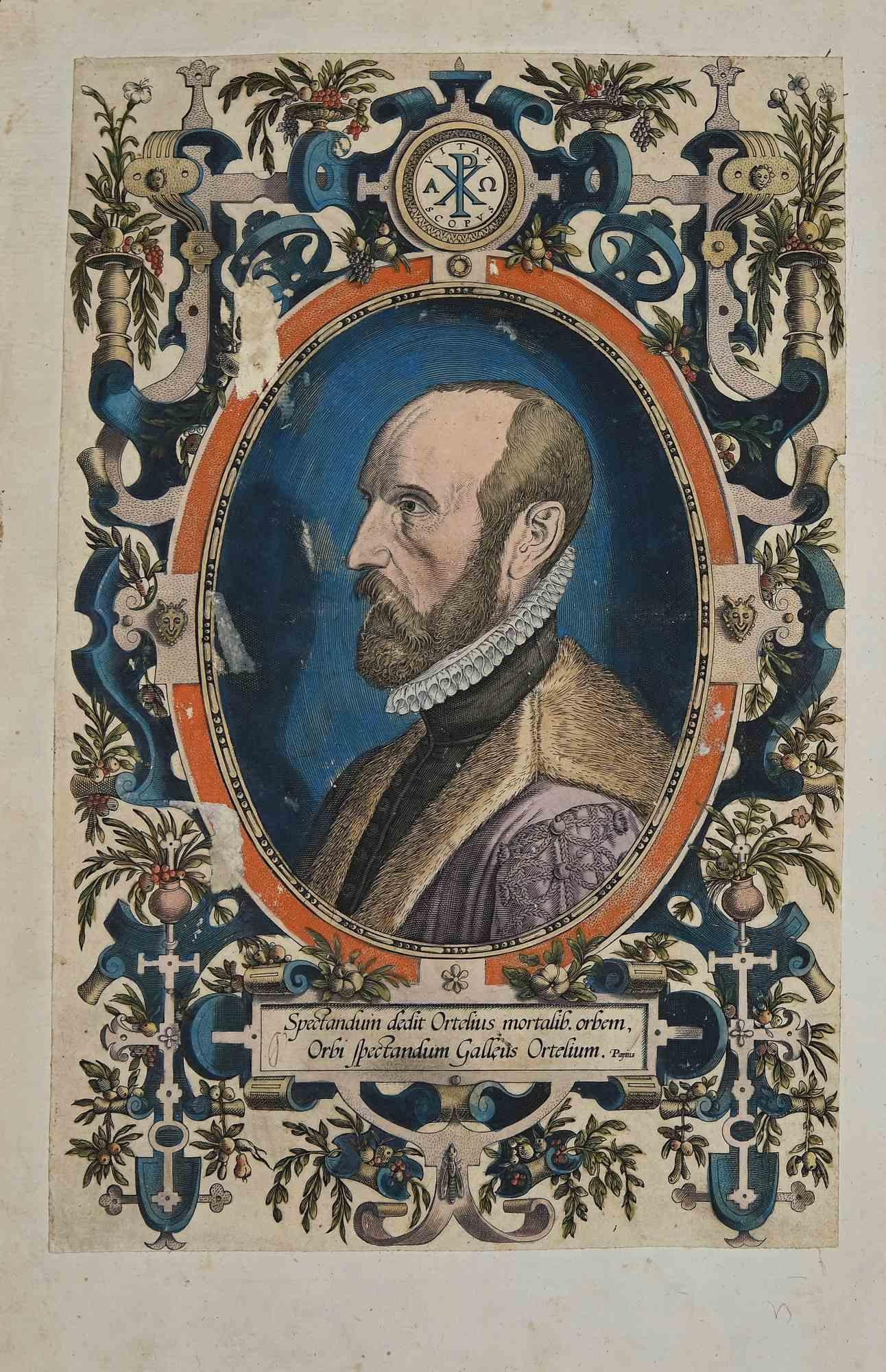 Abraham Ortelius - Frisia Map - Original Etching by Abraham Ortelius ...