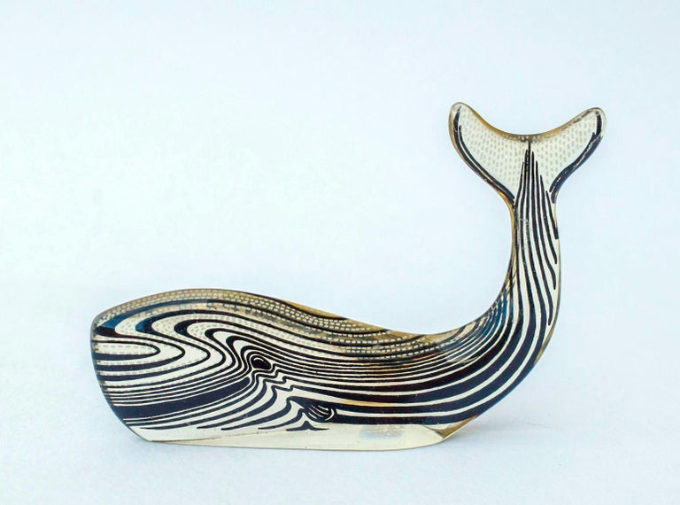 Abraham Palatnik, Whale, Kinetic Sculpture in Acrylic Resin, Brazil, C ...