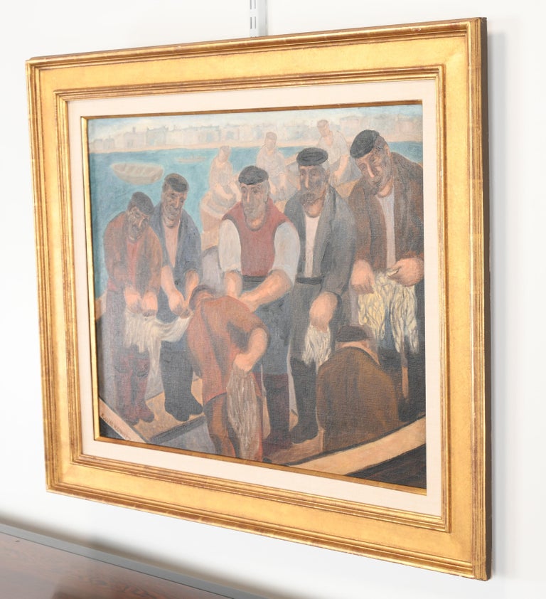 Abraham Walkowitz Modernist Painting, 20th Century at 1stDibs