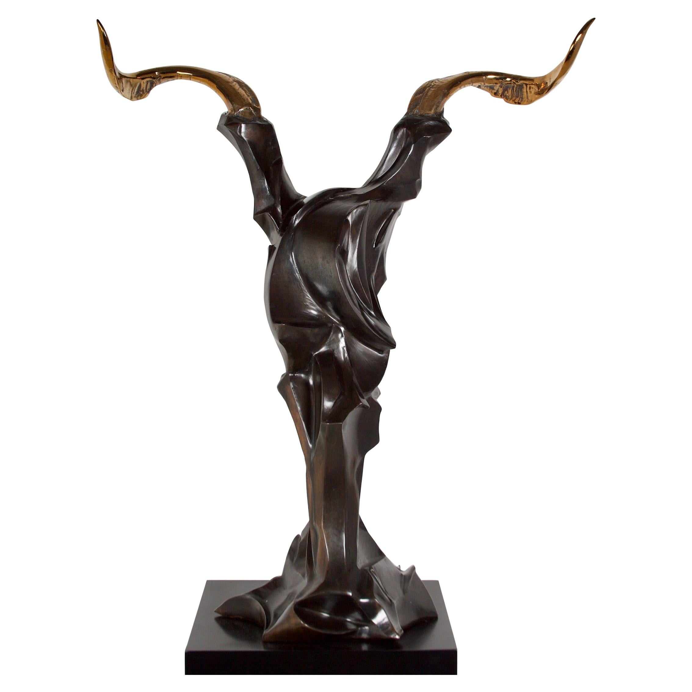 Large Brass "Raindrops" Wall Sculpture by Curtis Jere for Artisan House ...