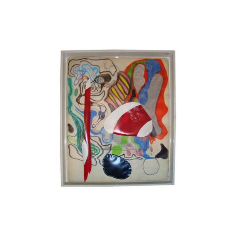 Abstract Artwork by Matthew Weinstein of the Sonnabend Gallery For Sale ...
