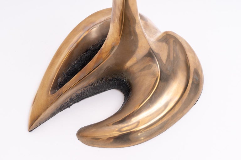 Abstract Bronze Sculpture at 1stDibs