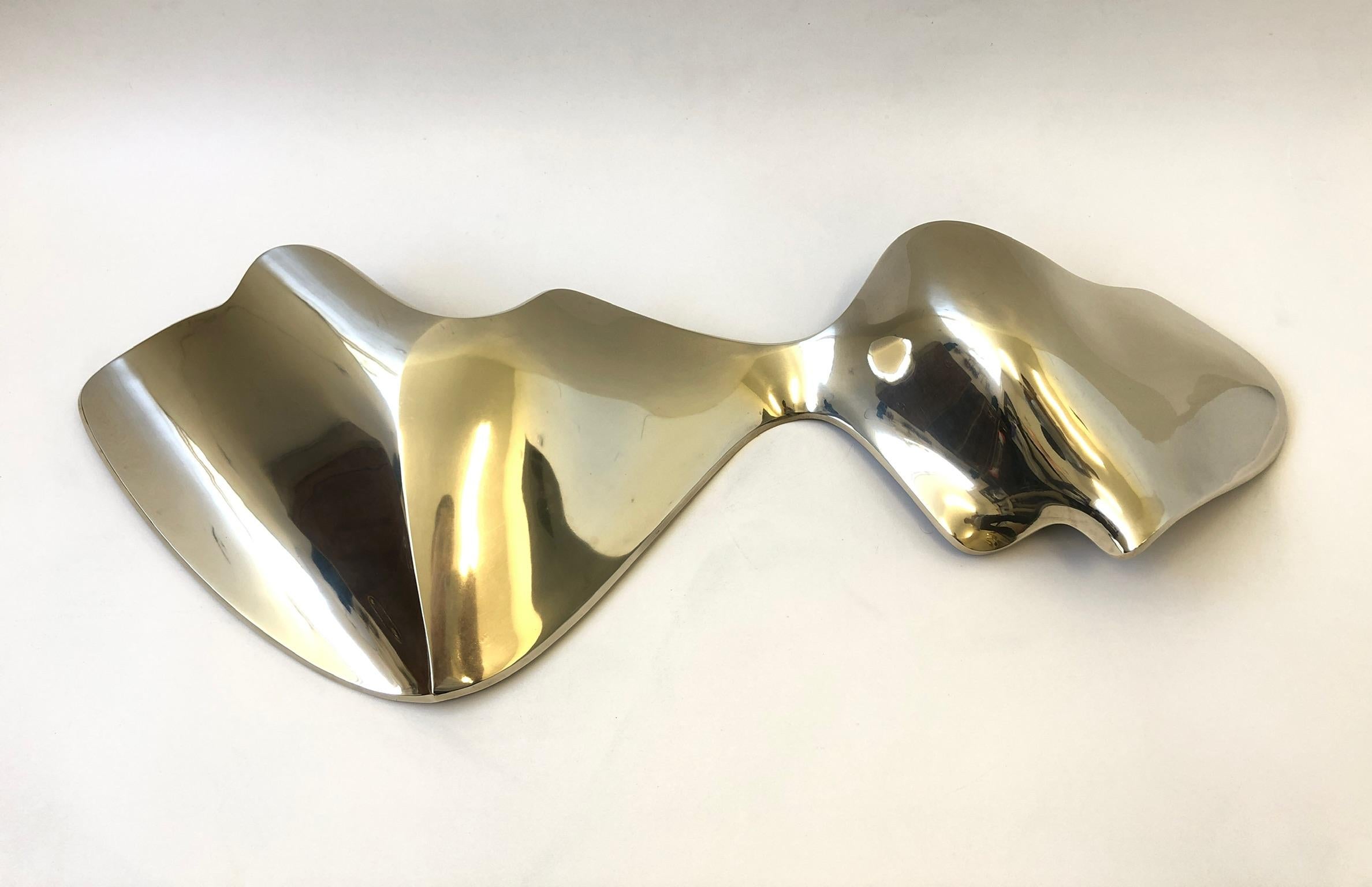 Abstract Bronze Wall Sculpture by B. H. Thomas For Sale at 1stDibs | bh ...