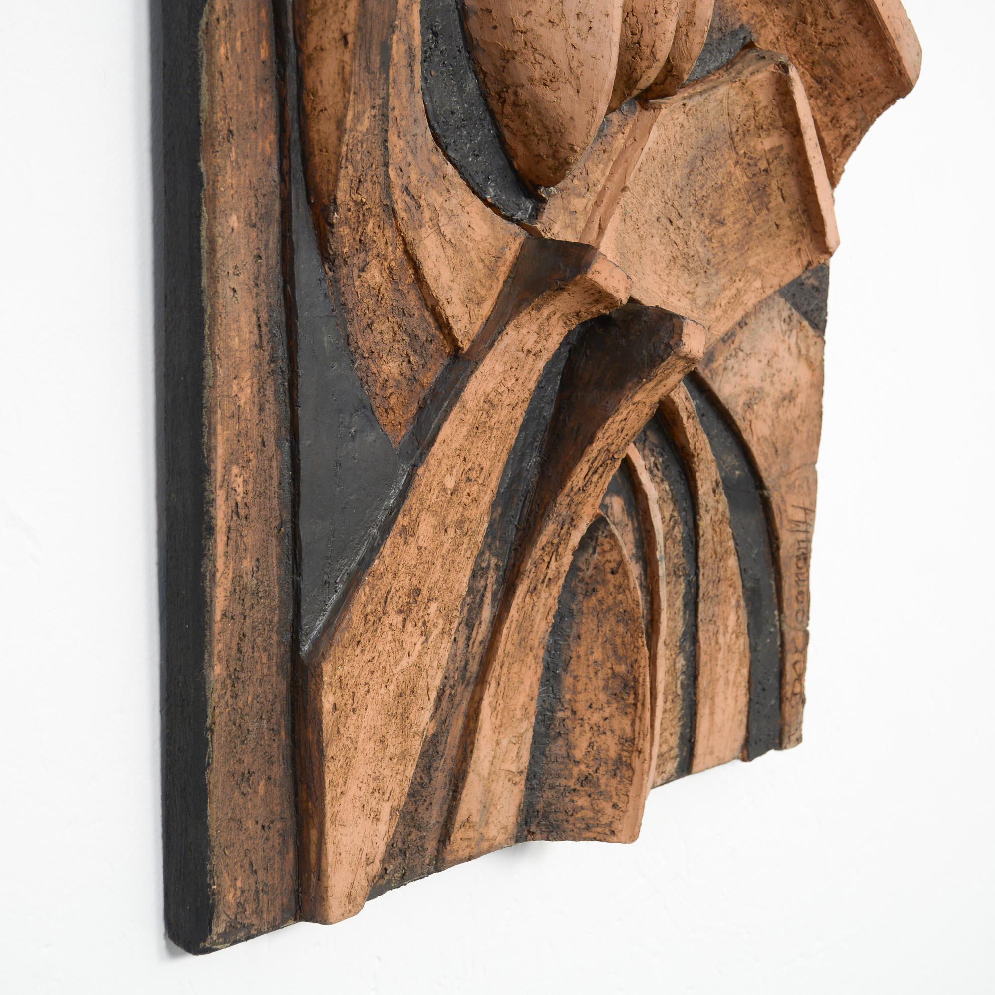 Abstract Ceramic Bas-Relief at 1stDibs | abstract bas relief, abstract ...