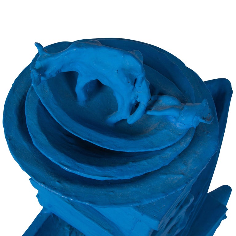 Abstract Ceramic Sculpture by Jack Charney at 1stDibs