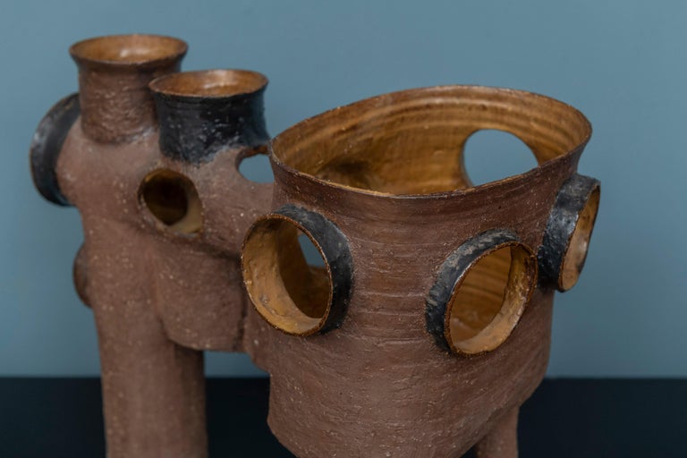 Abstract Ceramic Sculpture For Sale at 1stDibs