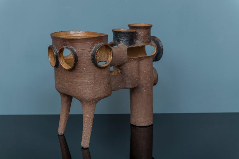 Abstract Ceramic Sculpture For Sale at 1stDibs