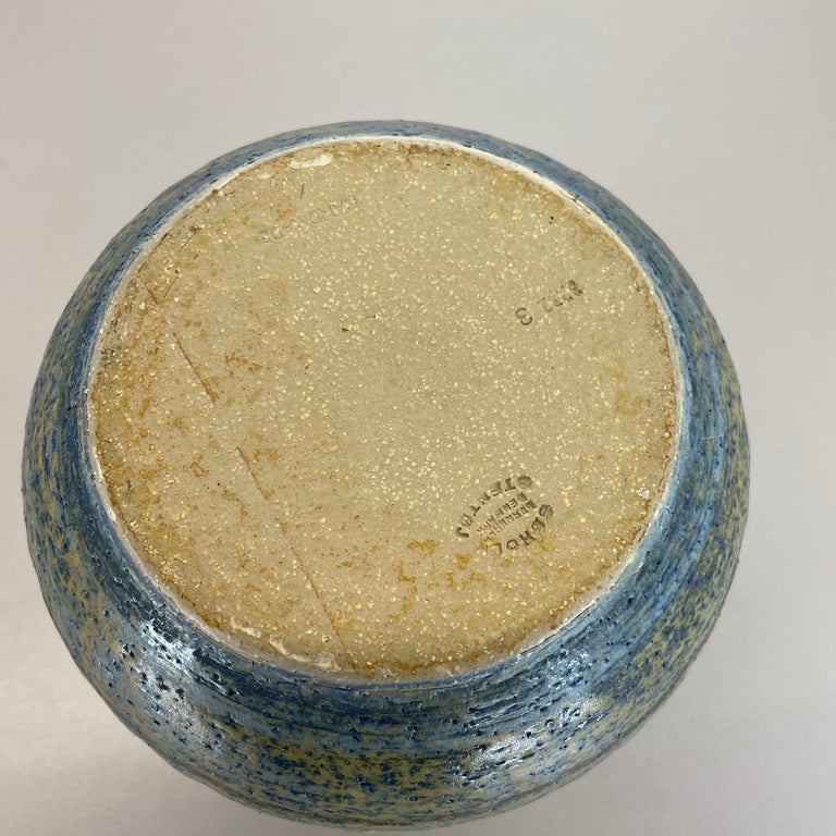 Abstract Ceramic Studio Pottery Vase by SOHOLM, Denmark 1970 For Sale ...