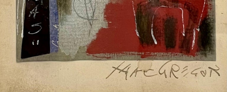 Abstract Collage by Macgregor For Sale at 1stDibs