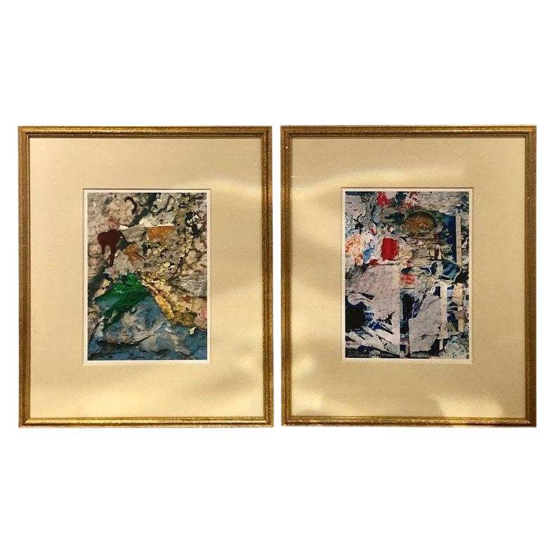 1963 Joe Nyiri Abstract Monoprint For Sale at 1stDibs