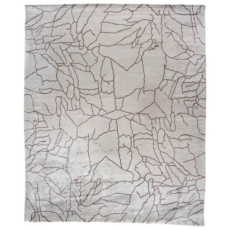 Abstract Design Rug For Sale at 1stDibs