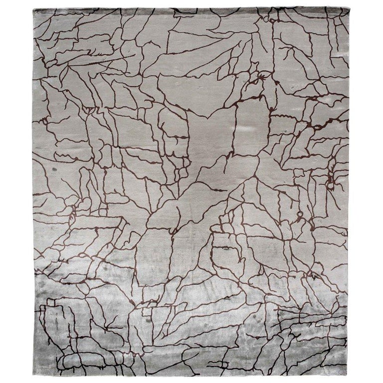 Abstract Design Rug For Sale at 1stDibs