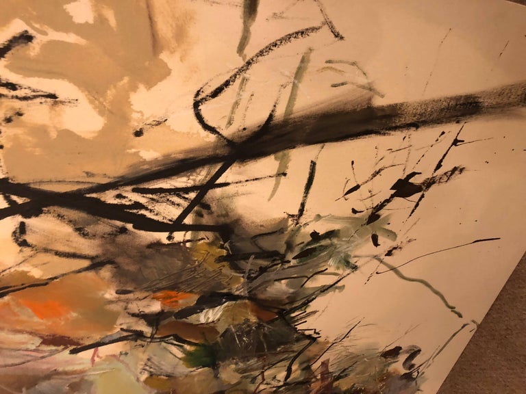 Abstract Expressionist Malcolm Bray "Dimensional Space No 17" Oil on ...