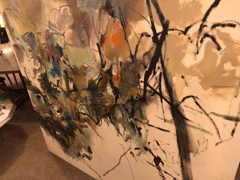 Abstract Expressionist Malcolm Bray "Dimensional Space No 17" Oil on ...