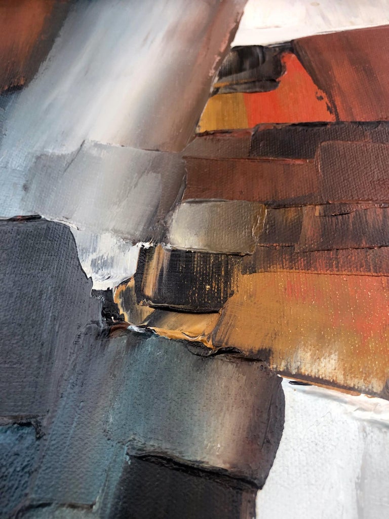 Abstract Expressionist Painting by California Listed Artist Kenneth Ray ...