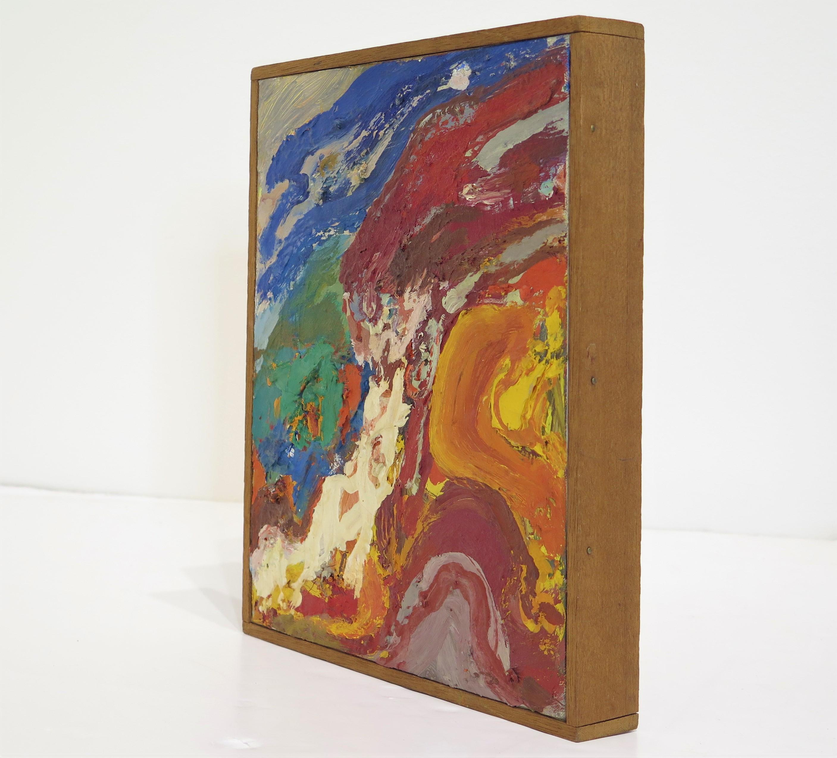 Abstract Expressionist Painting by Julius Hatofsky (American, 1922-2006 ...