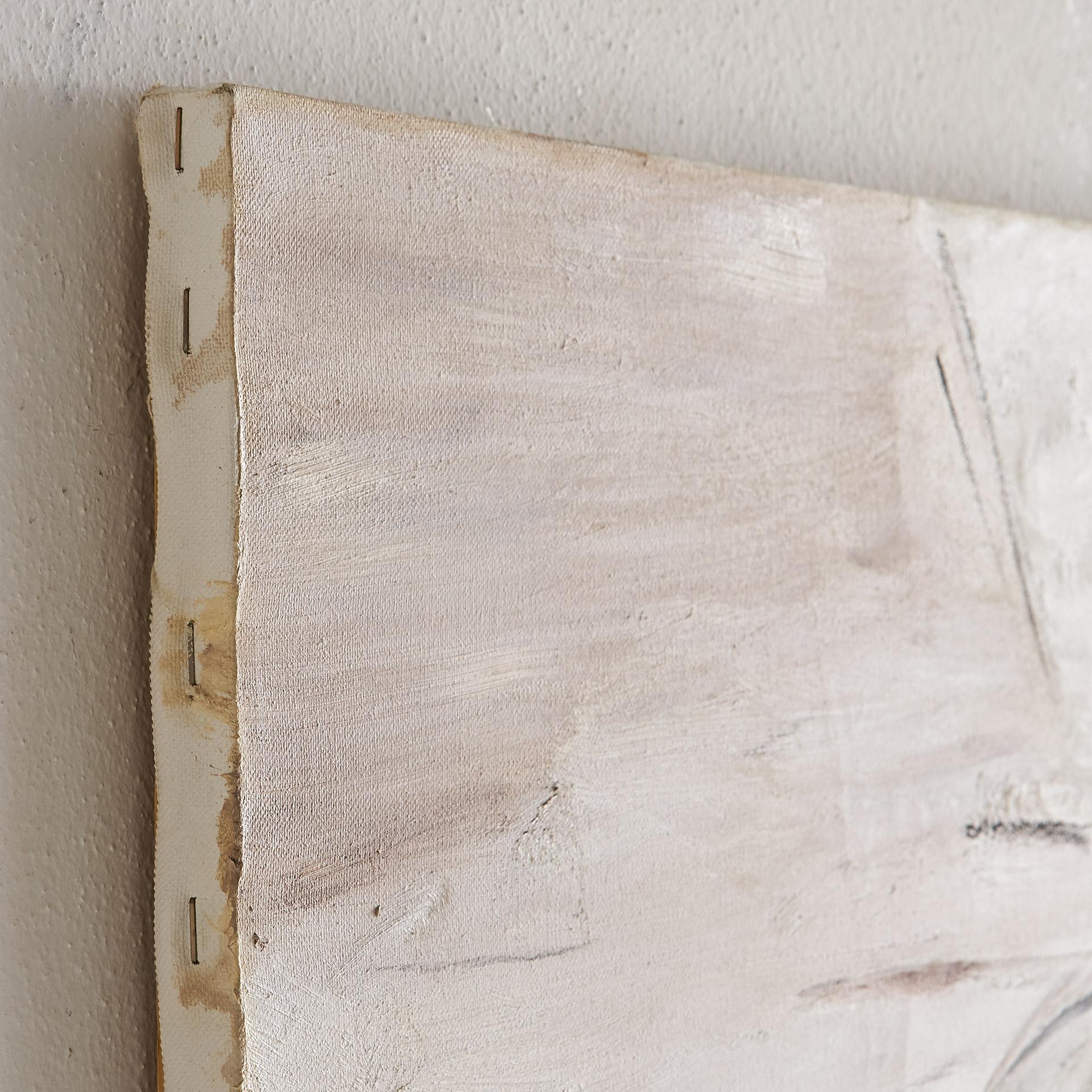 Abstract Expressionist Painting, Signed L. Nicoletti at 1stDibs