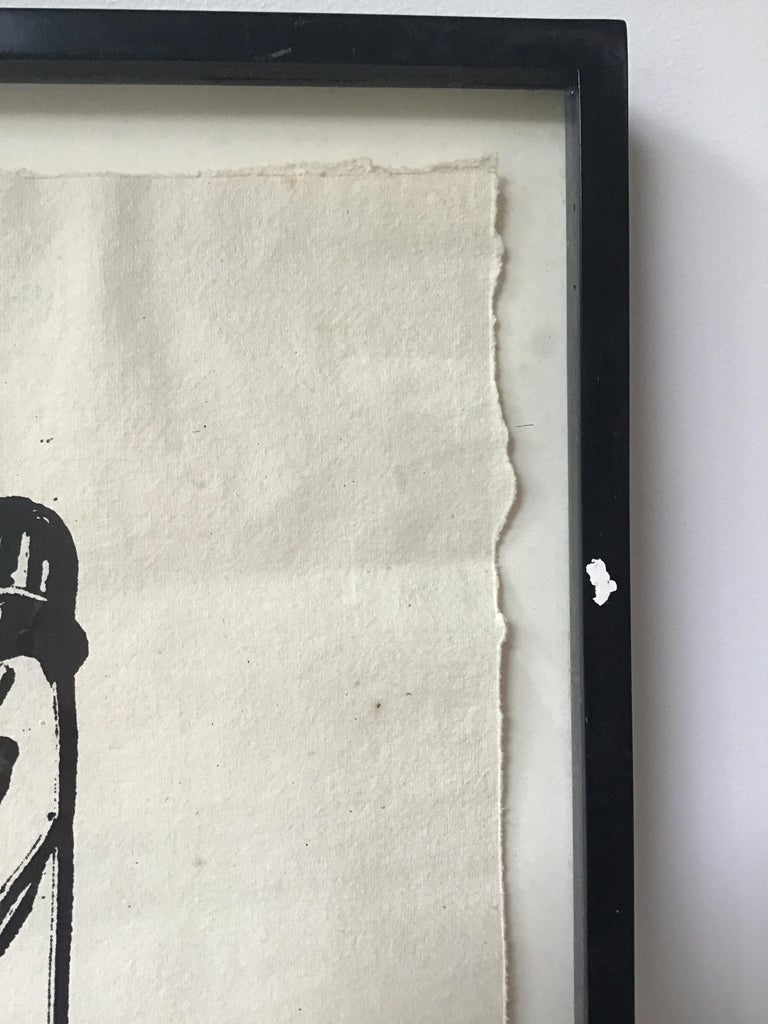 Abstract Face Painting by Brian Bolger, 1986 at 1stDibs