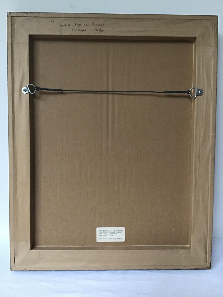 Abstract Face Painting by Brian Bolger, 1986 at 1stDibs