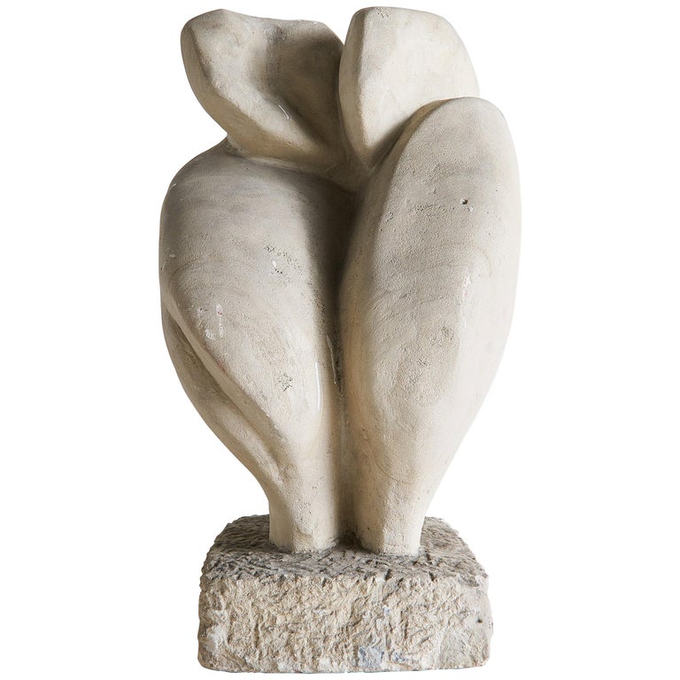 Abstract Figural Stone Sculpture at 1stDibs