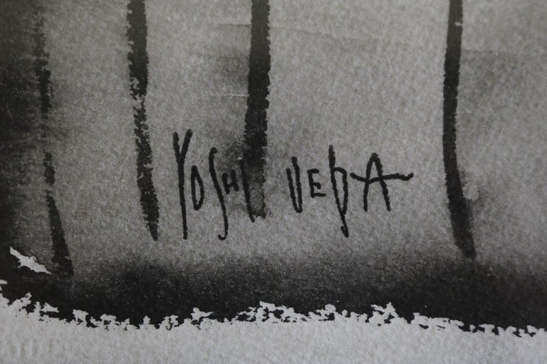 Abstract Graphic Watercolor by Yoshihiro Ueda at 1stDibs