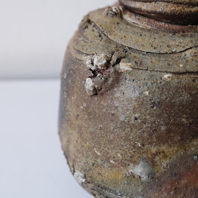 Abstract Impressionist Ceramic Lidded Vessel 1960s For Sale at 1stDibs