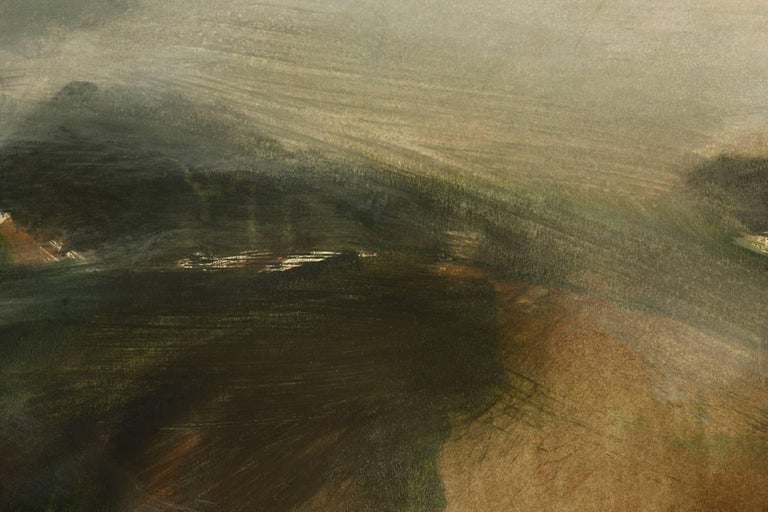 Abstract Landscape on Paper by Dave Yust, 1963 at 1stDibs