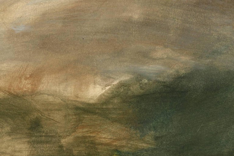 Abstract Landscape on Paper by Dave Yust, 1963 at 1stDibs