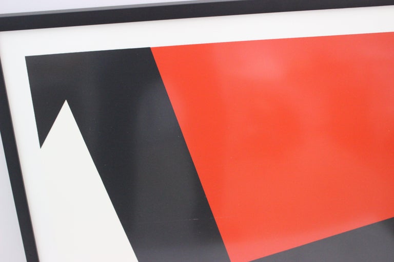 Abstract Lithograph Signed by the Artist, 1979 For Sale at 1stDibs