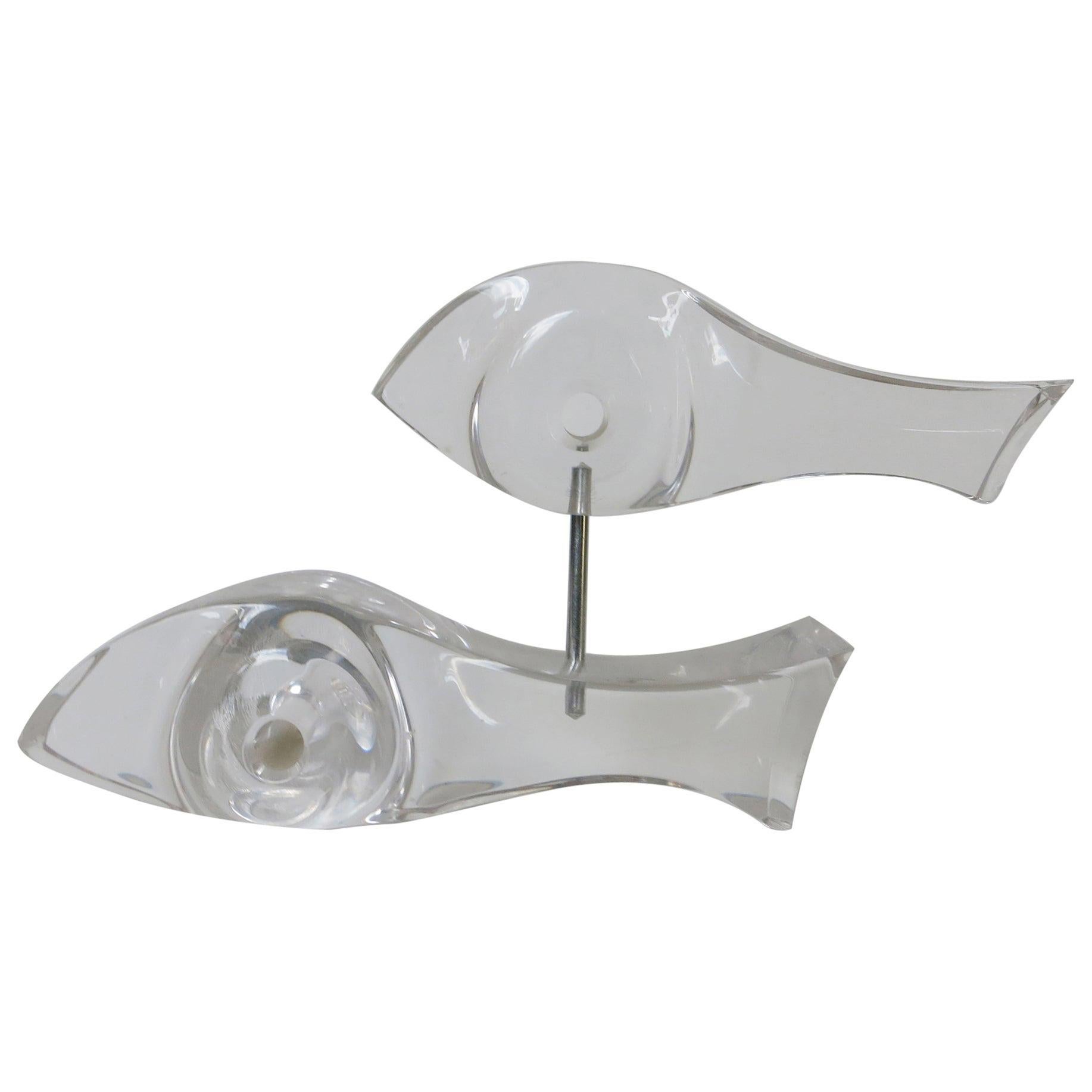 Abstract Lucite Sculpture by Astrolite for Ritts, Los Angeles For Sale ...