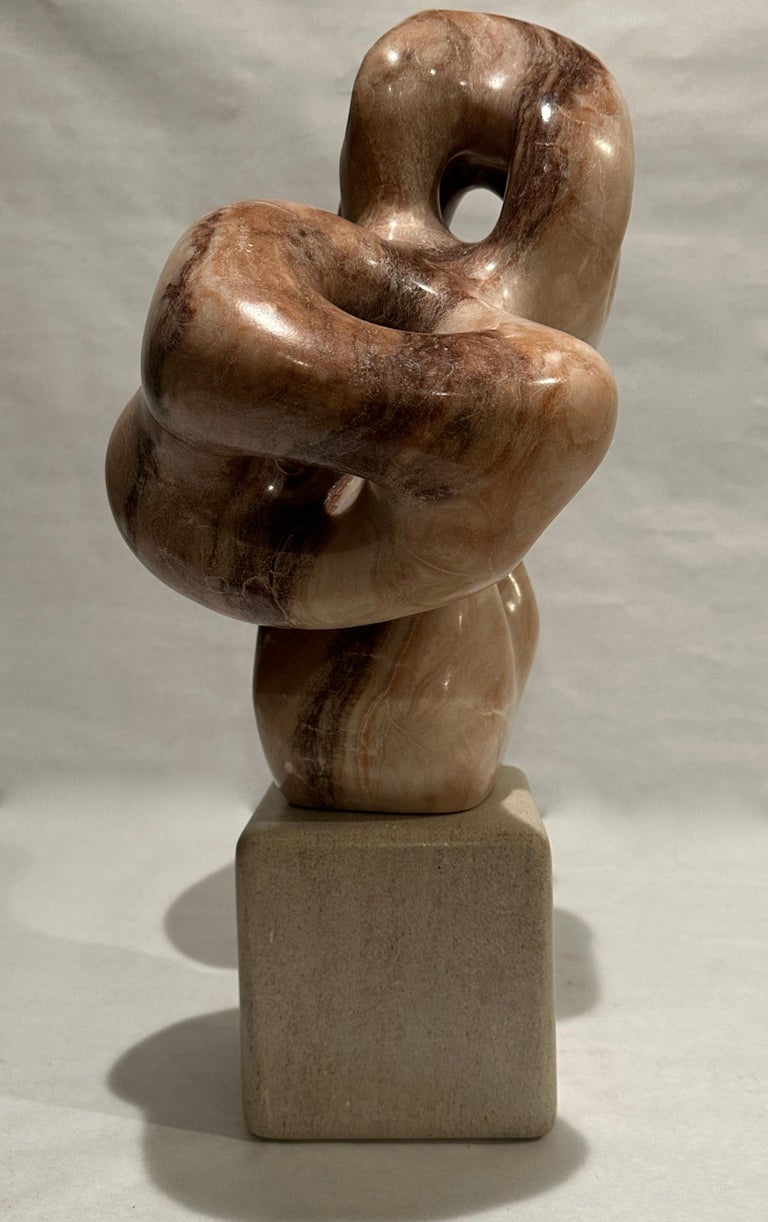 Abstract Marble Sculpture By Jeff Burtch For Sale at 1stDibs